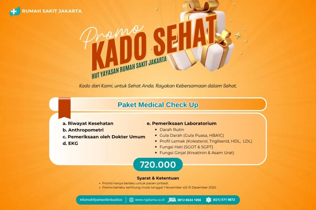 MCU Lengkap (Jantung, Hati, Ginjal, Gula Darah) Rp 720.000 - Rumah ...